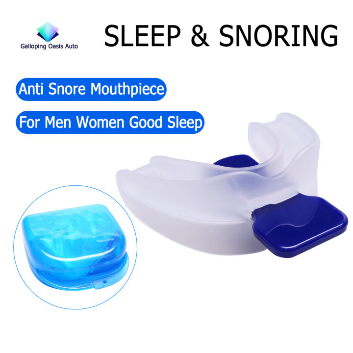 Anti Snoring Mouthguard Device Stop Snore Trays Silicone Mouthpiece ...