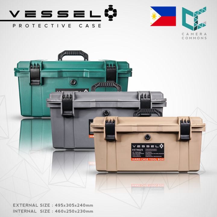 VESSEL VST4625 Hard Case Tool Box For Hardware Tools and Equipment ...
