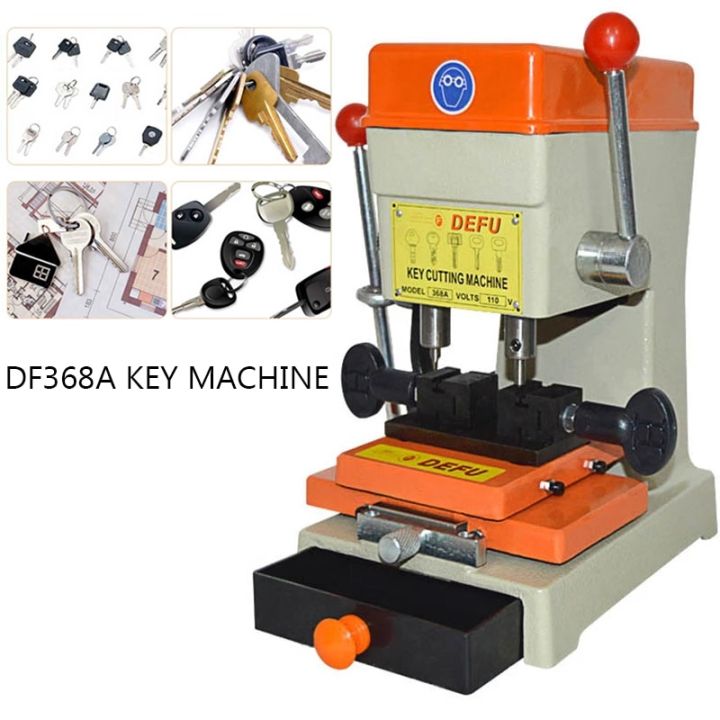 Electric 110V/220V Key Duplicating Machine Vertical Key Cutting Drill ...