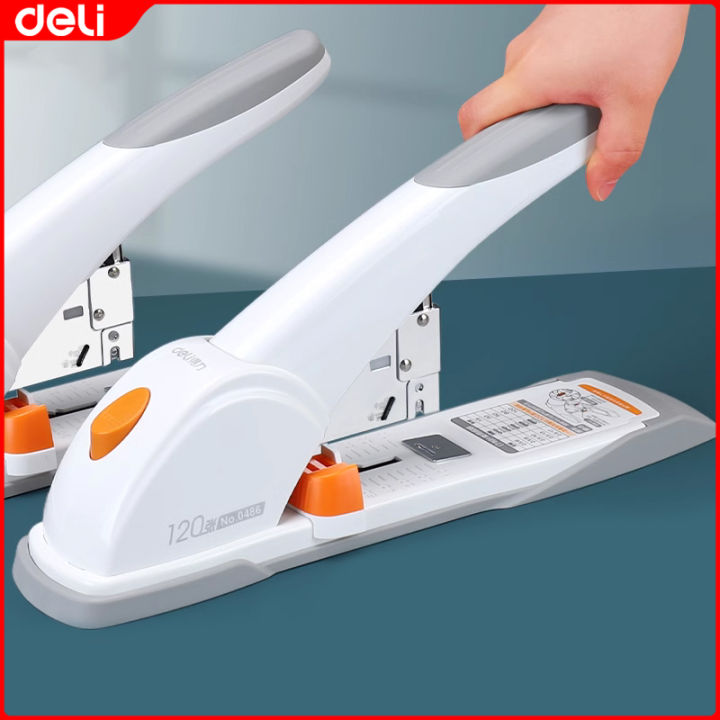 Deli Stapler Heavy Duty Up to 120 Sheets E0486 | Lazada PH