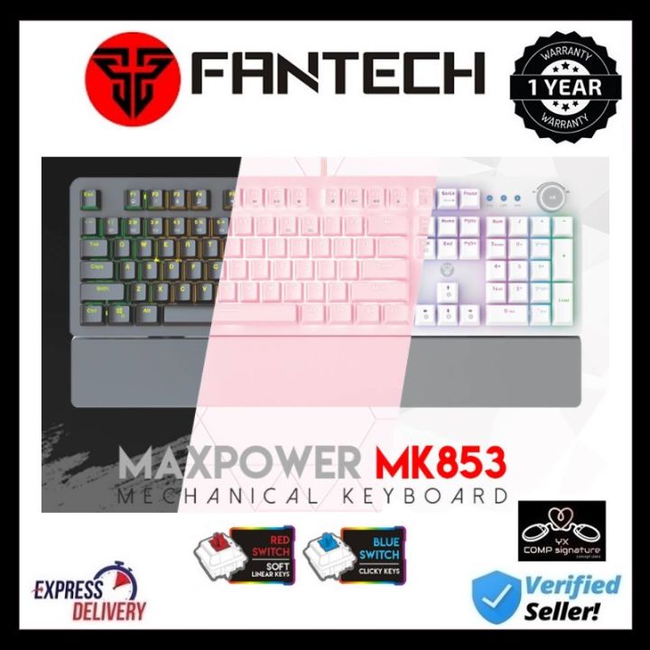 GAMING MECHANICAL KEYBOARD FANTECH MK853 | Lazada