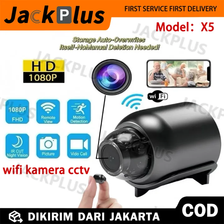 【COD】Wifi kamera cctv mini tersembunyi Wide Angle CCTV cctv bentuk ...