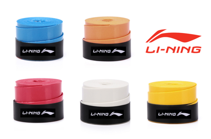 Lining Li Ning Li-Ning Badminton Racket Grip Overgrip NonSlip PU tennis ...