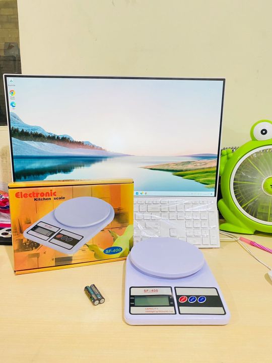 Timbangan Digital 10Kg alat Ukur Berat Makanan tepung Gula Serbaguna ...
