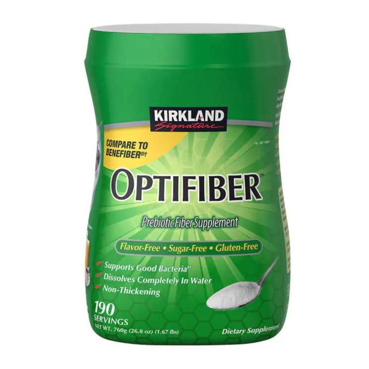Kirkland Signature Optifiber Prebiotic Fiber Supplement 190 Servings ...