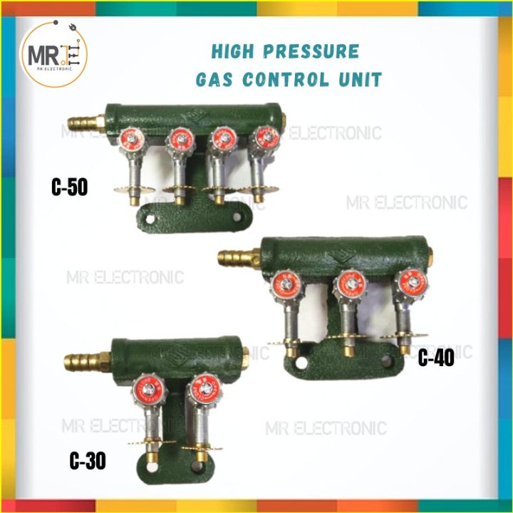 C-50 / C-40 / C-30 High Pressure Gas Control Unit | Pipe Controller ...