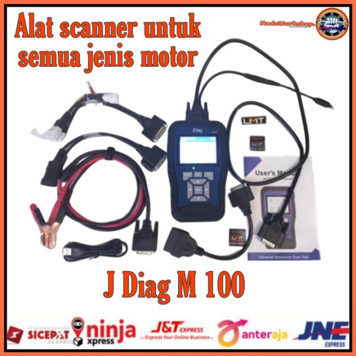 J DIAG M 100 alat scanner untuk semua jenis motor | Lazada Indonesia