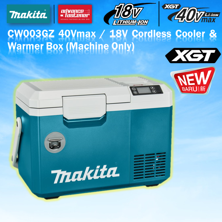 MAKITA CW003GZ 40Vmax / 18V Cordless Cooler & Warmer Box | Lazada