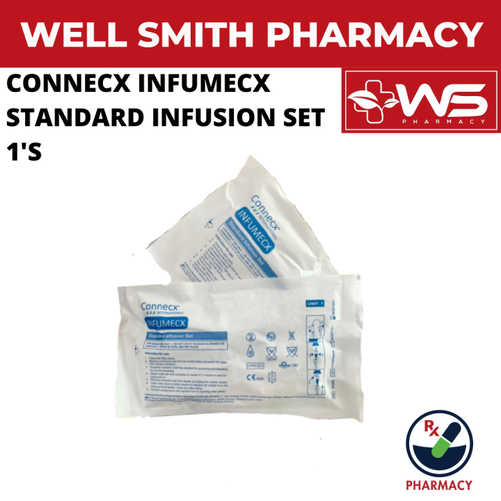 CONNECX INFUMECX STANDARD INFUSION SET 1'S | Lazada