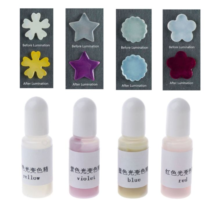 Sun Activated Photochromic Liquid Epoxy Resin Pigment Color Change ...