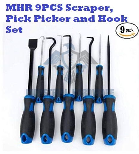 MHR 9pc Heavy Duty Pick & Hook Set - Scraper & Hook Set | Lazada