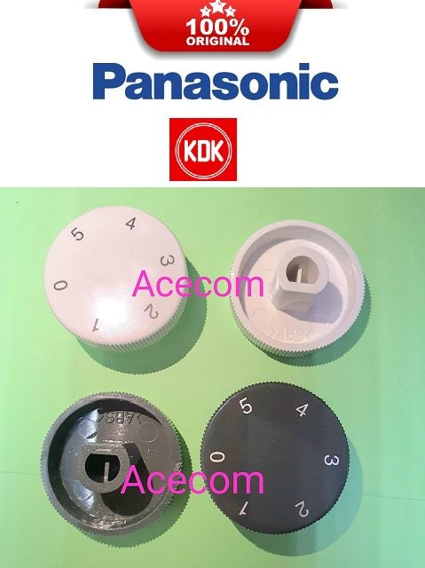 TOMBOL KIPAS ORIGINAL PANASONIC / KDK REGULATOR KNOB F-M15A0 WHITE DARK GREY KIPAS SILING FAN ...