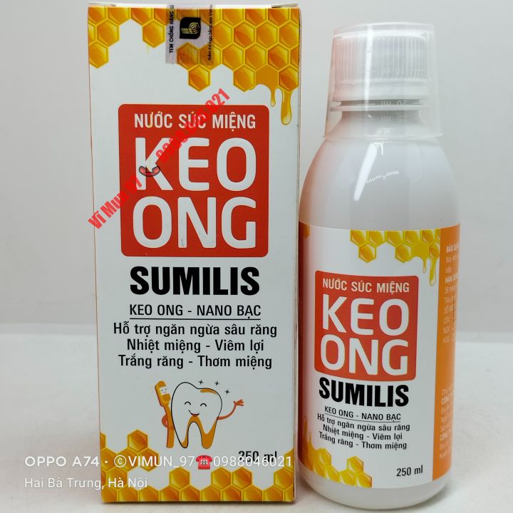 Nước súc miệng KEO ONG SUMILIS chai 250ml | Lazada.vn