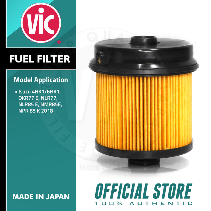 VIC Fuel Filter F-513 For Isuzu 4HK1/6HK1, QKR77 E, NLR77, NLR85 E ...