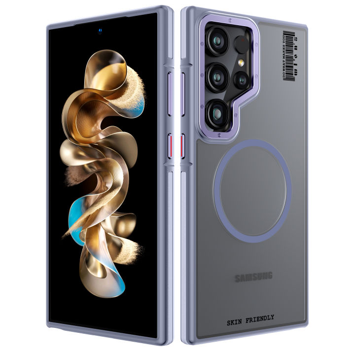 Casing Ultra Samsung S24 Casing magnetik tahan guncangan Bahan premium ...