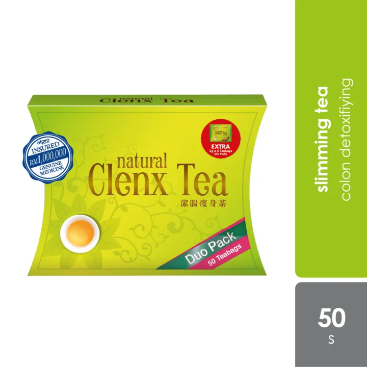 NH Detoxlim Natural Clenx Tea (3g x 50s) | Lazada