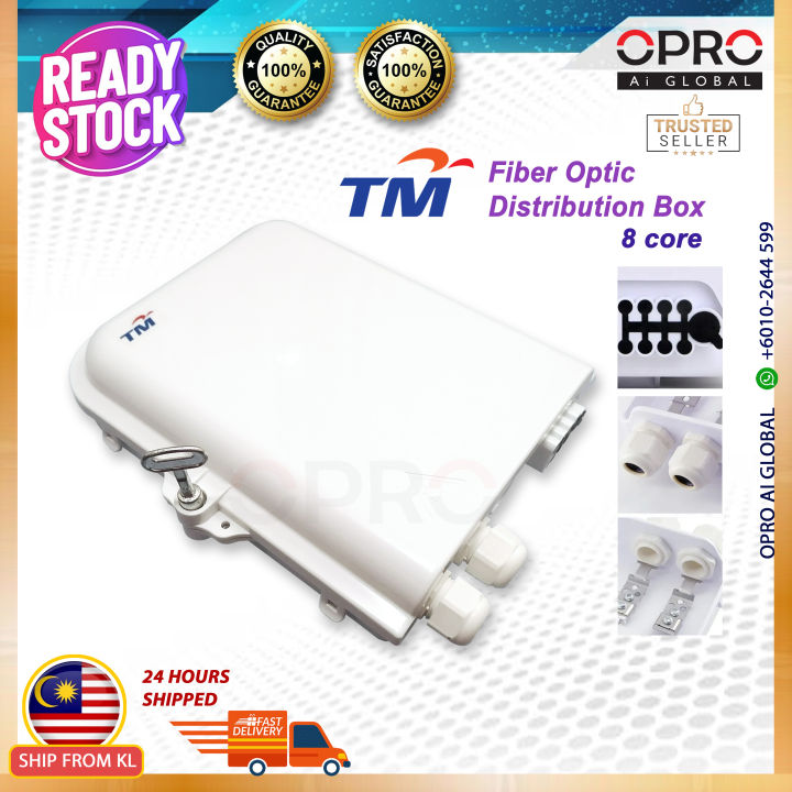 [Premium] 8 Port Fiber Optic FTTH Termination Box (FTB) / Distribution ...