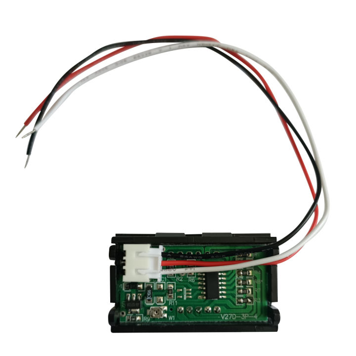 Mini DC 0-10V RGB LED Panel Digital Display Voltage Meter Voltmeter ...