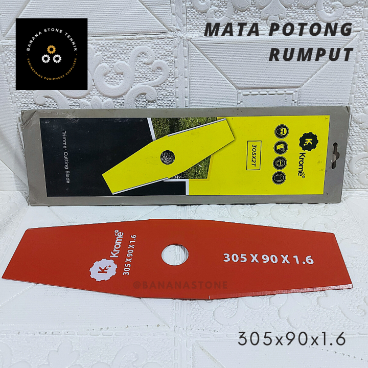 Mata Pisau Mesin Potong Rumput 305 x 90 x 1.6 | Lazada Indonesia