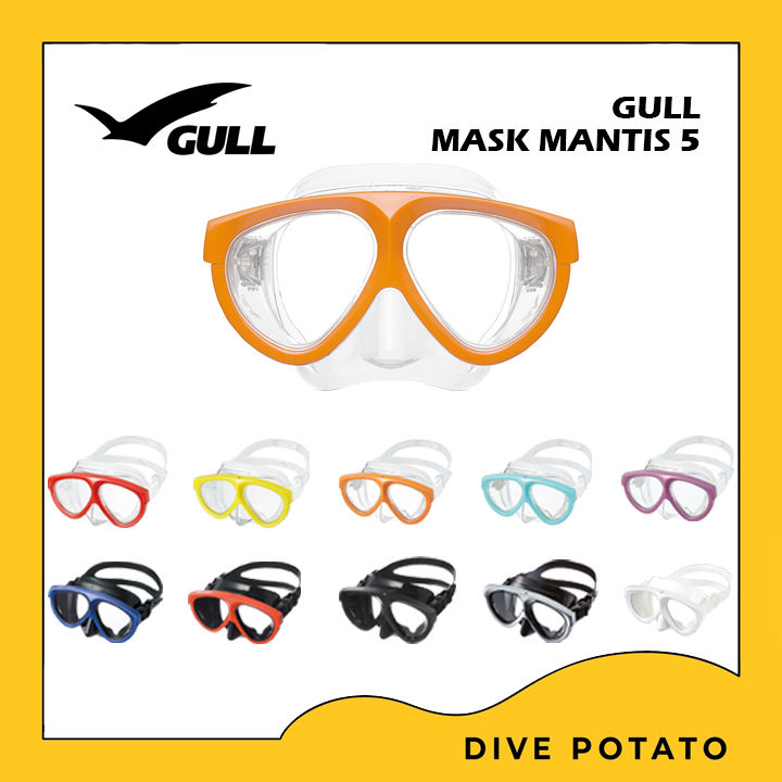 Gull Diving Mask Mantis 5 New Color 2022 | Lazada.co.th