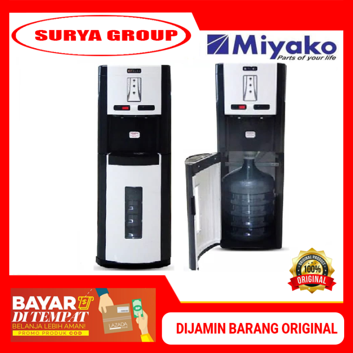 Water Dispenser MIYAKO WDP-300 Galon Bawah Hot and Cool | Lazada Indonesia