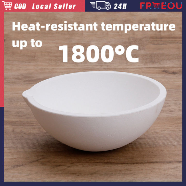 High Temperature Quartz Melting Crucible Gold Silver Metal Jewelry ...