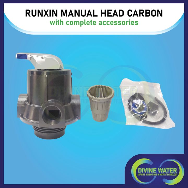 frp manual head (Activated Carbon/Multi Media) UPPER STRAINER INCLUDED ...