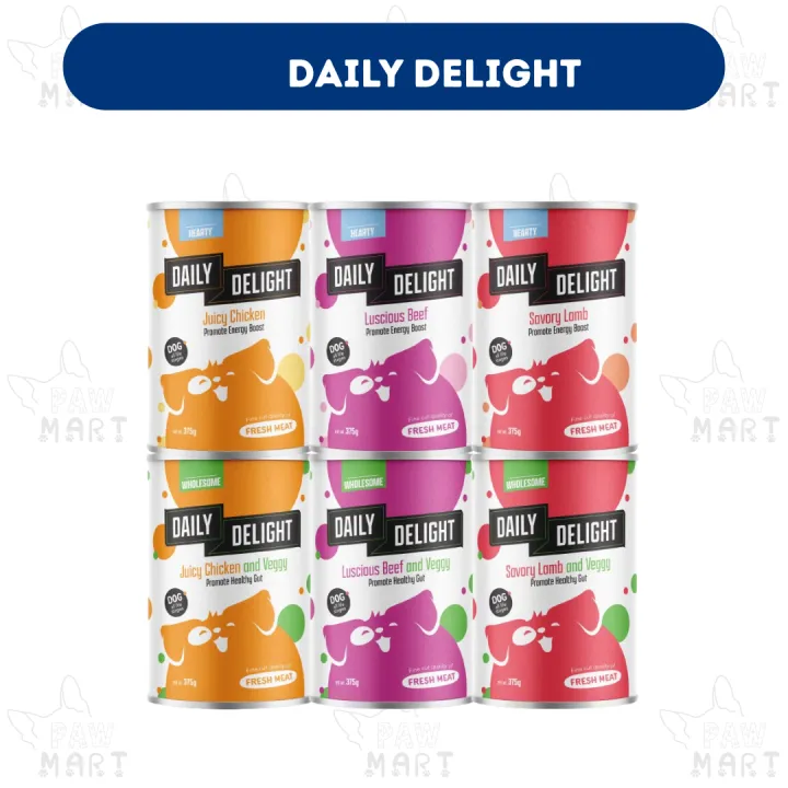Daily Delight Wet Dog Food in Can 375g | Lazada PH