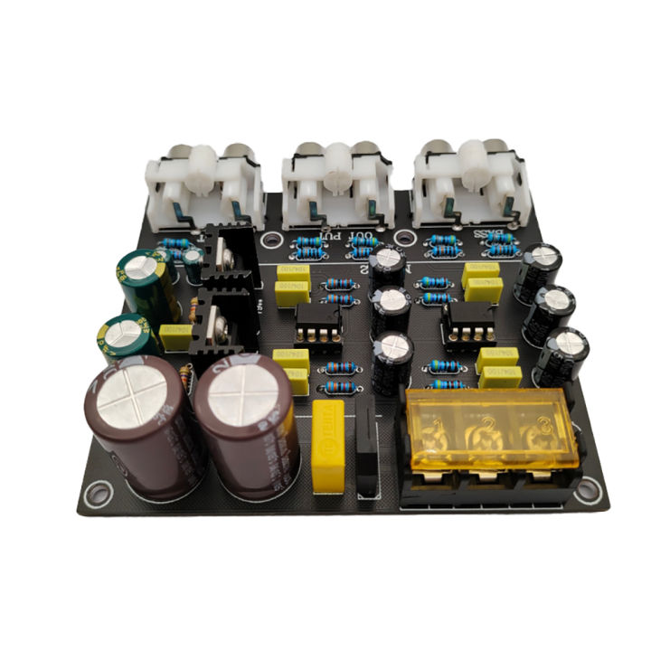 Electronic active crossover 2-way NE5532 pre Linkwitz Reiley filter ...