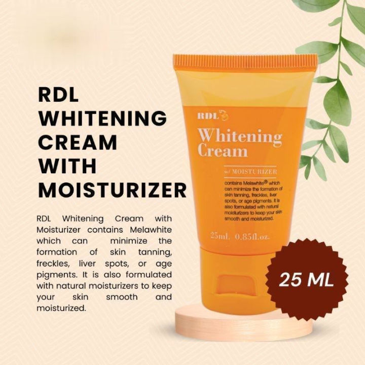 RDL Whitening Cream 25mL | Lazada PH