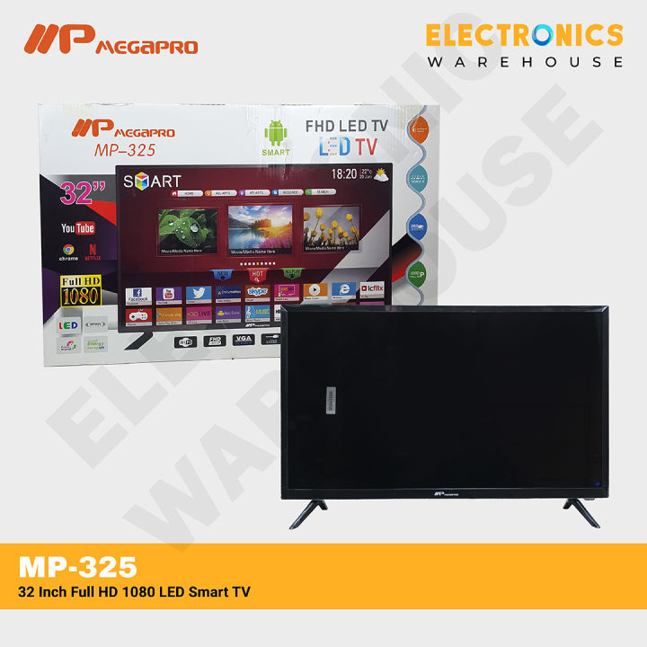 Megapro MP-325 32 Inch Full HD 1080 LED Smart TV | Lazada PH