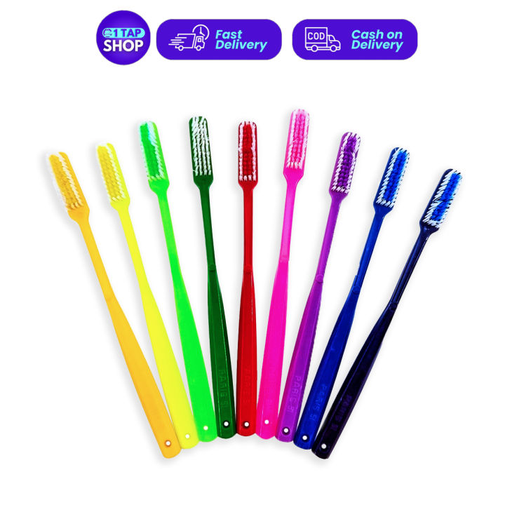 1Tap Toothbrush w/ Hard Case Travel Toothbrush Sipilyo Dental Hygiene ...