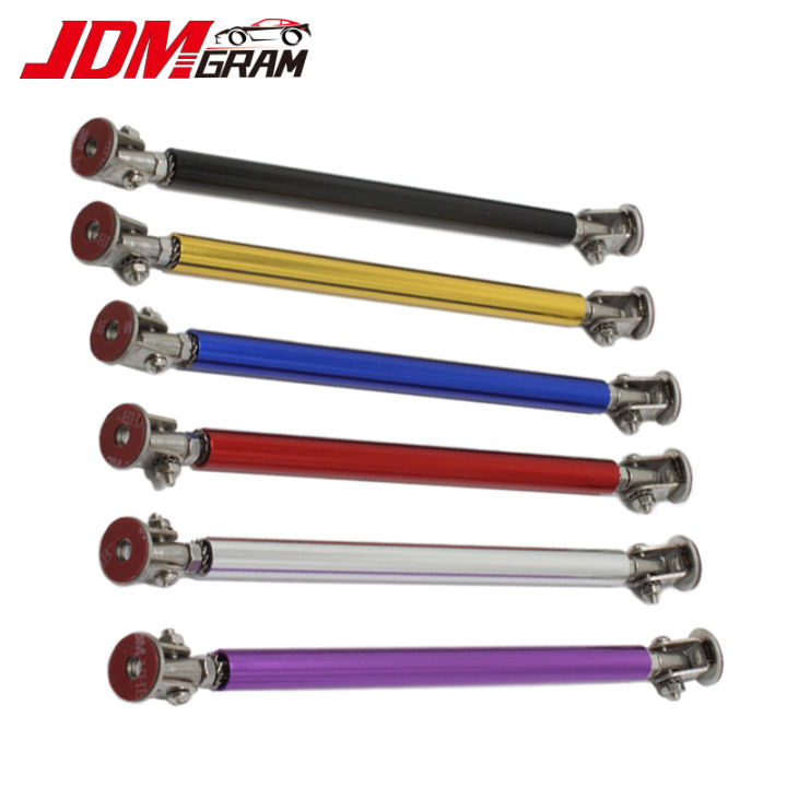 JDMGRAM Universal Car Bumper Lip Splitter Rod 2pcs Racing Adjustable ...