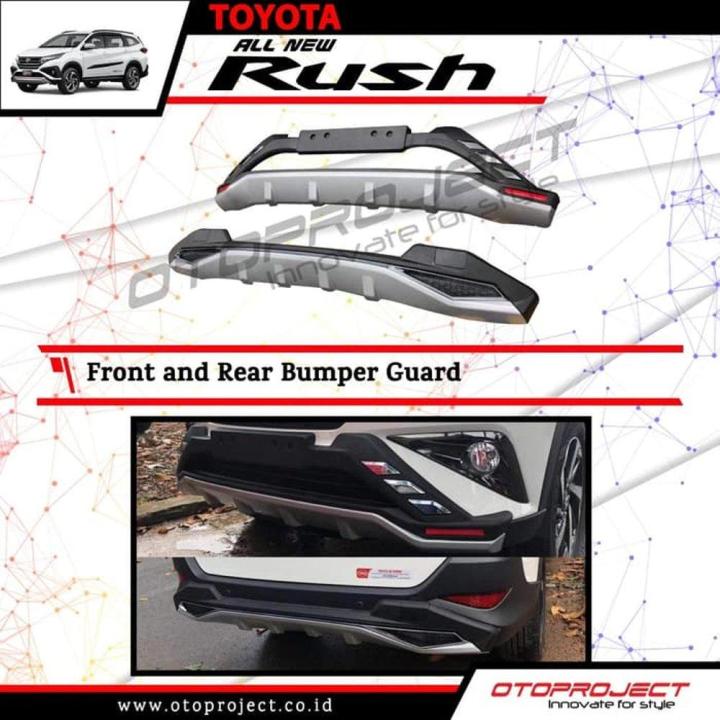 CE2-FRBART18- Front & Rear Bumper Rush 2018 All New Rush BODY KIT DEPAN ...