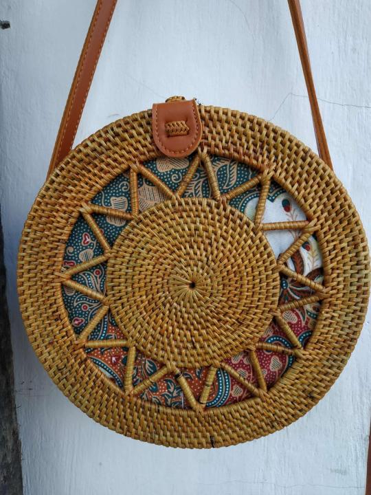 Tas rotan Atte Matahari 20cm | Lazada Indonesia