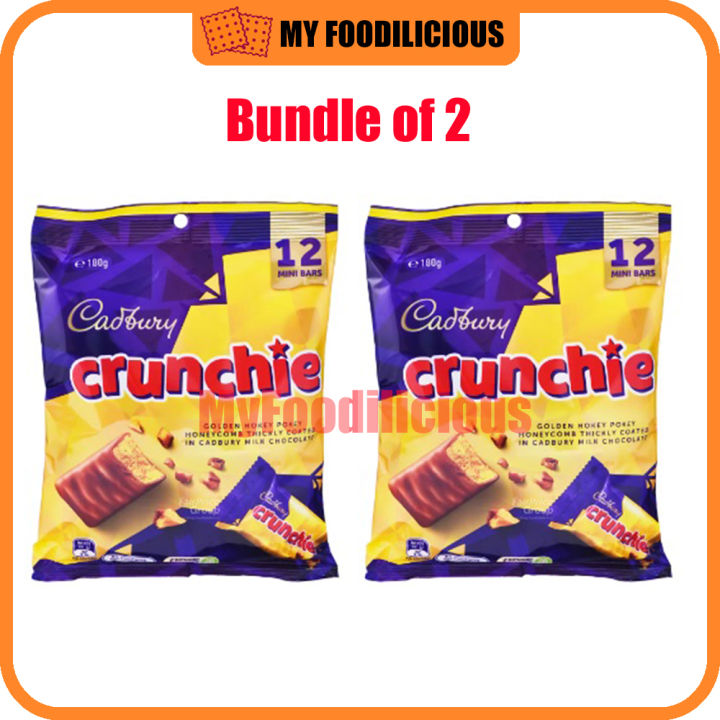 Cadbury Chocolate Share Pack Crunchie 180g | Lazada Singapore