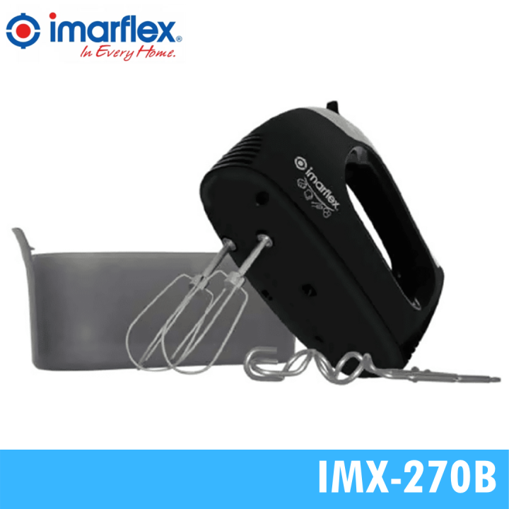 Imarflex IMX-270B Electric Hand Mixer (Black) | Lazada PH