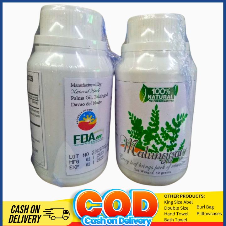 ORIGINAL MORINGA CAPSULE FDA APPROVED MALUNGGAY CAPSULE VITAMIN | Lazada PH