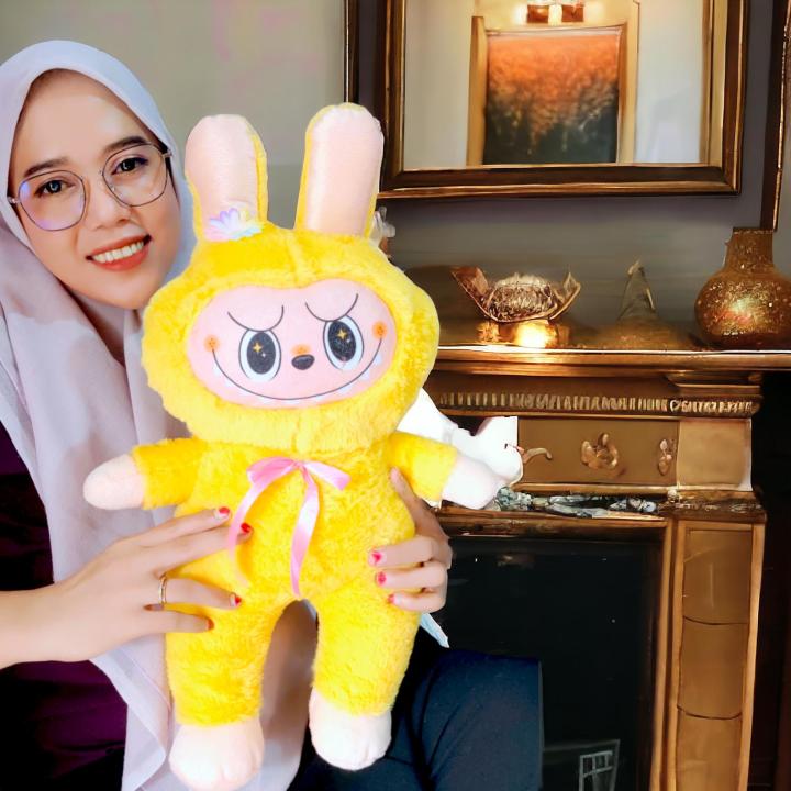 Boneka Mainan Labubu Monsters Exciting Macarone Kawai Viral Termurah ...