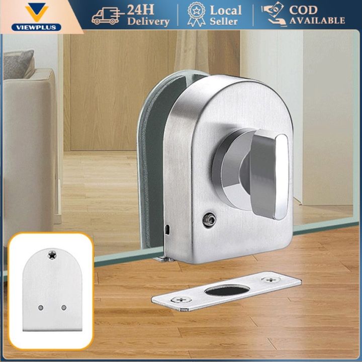 Glass Door Lock Stainless Steel Floor Latch Lock Bolt Ground Lock For ...