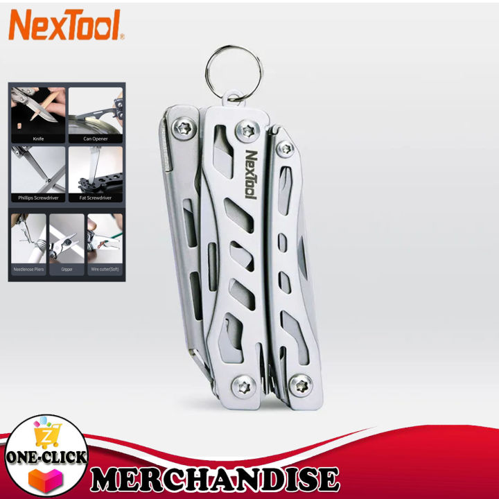 Nextool KT5022 Mini Stainless steel Flagship EDC Multi Functional Multi Tool | Lazada PH