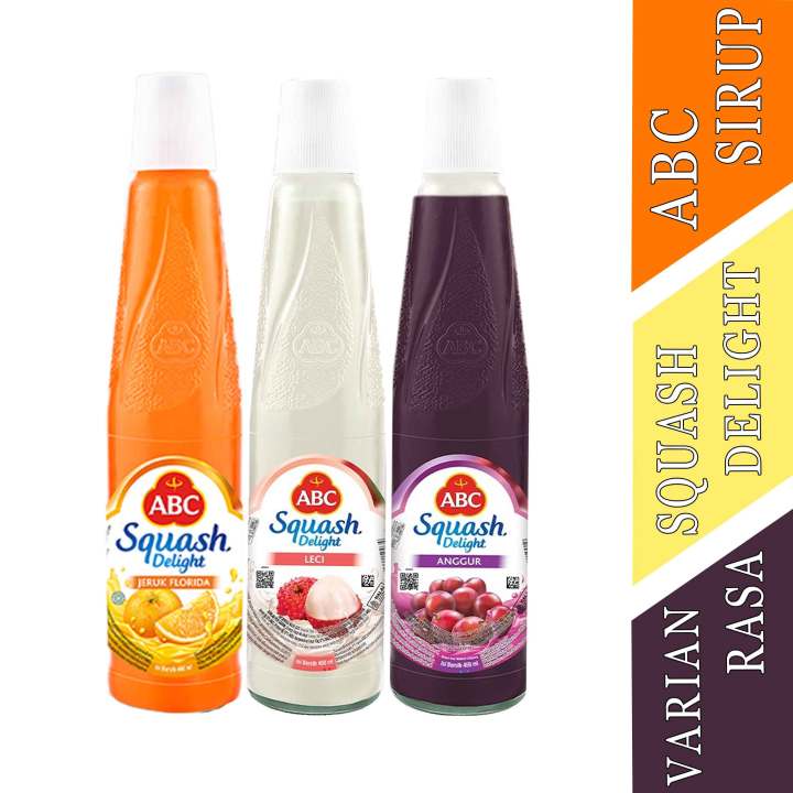 Sirup- Sirup ABC- Squash Delight- 450ml | Lazada Indonesia