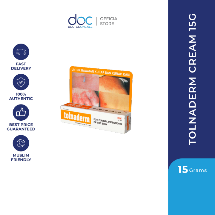HOE TOLNADERM CREAM 15G FUNGAL INFECTIONS | Lazada