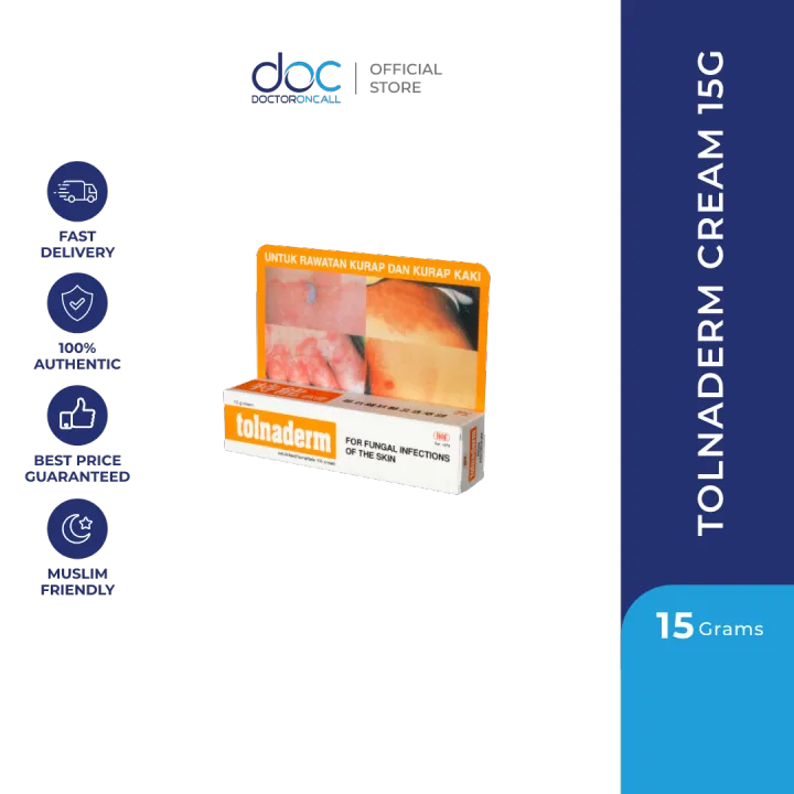 HOE TOLNADERM CREAM 15G FUNGAL INFECTIONS | Lazada
