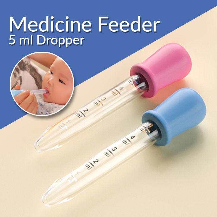 5 ml Soft Silicone Medicine Feeder Multi-Purpose Baby Dropper | Lazada PH