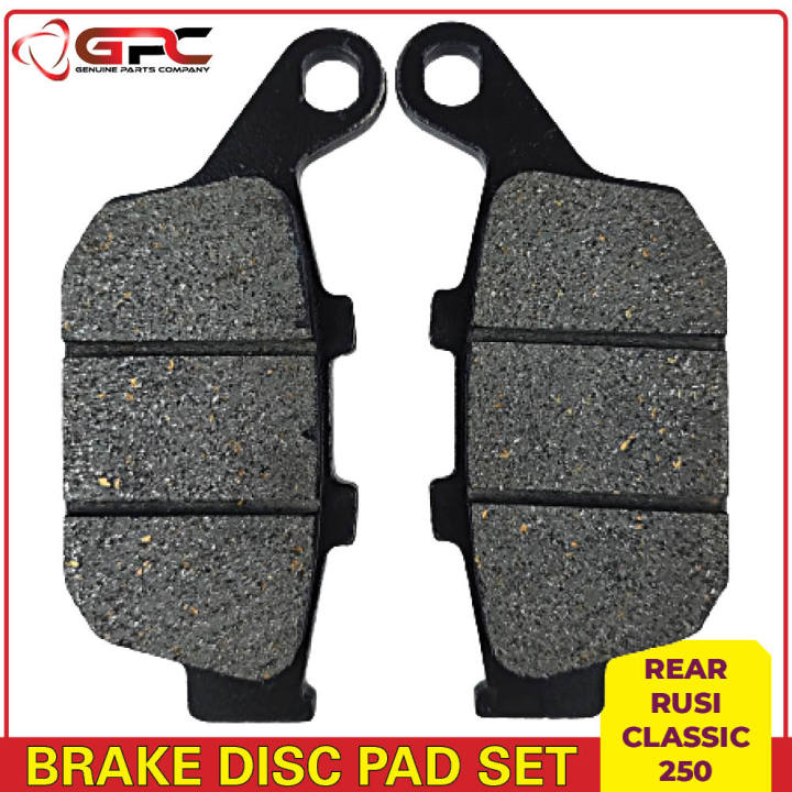 GPC RUSI CLASSIC 250 REAR Brake Disc Pad Set | Lazada PH