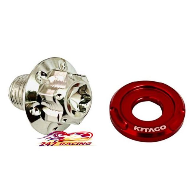 Ốc Chân Gương Kính Salaya Inox 304 tặng kèm Lông Đền Nhôm 10li ĐỎ Kitaco Siêu Rẻ Đẹp 001 | Lazada.vn