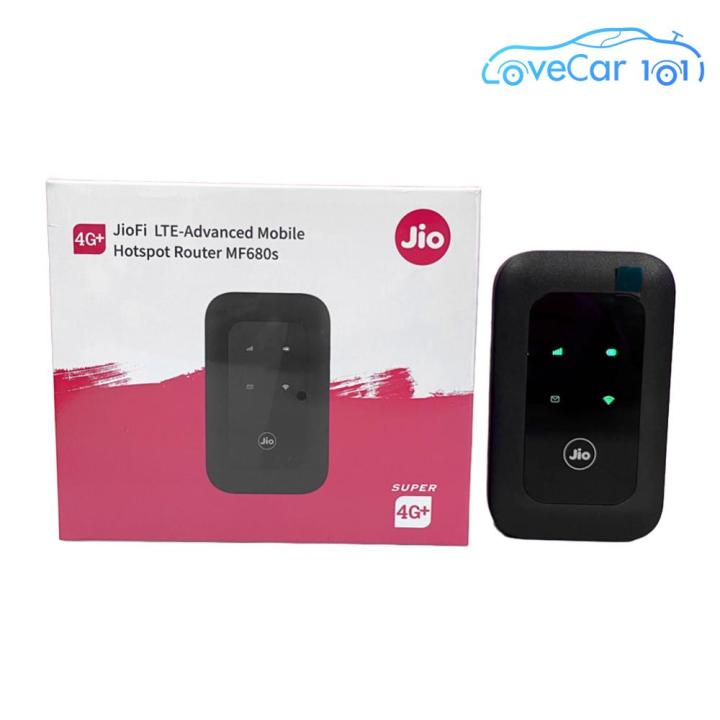 4G LTE Portable Pocket MiFi Modem 2100mAh with SIM Card Slot Car Mobile ...