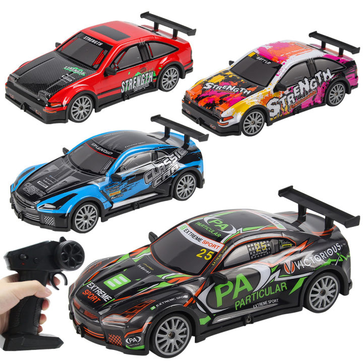 2.4G Remote Control Charging Four-wheel Drive High-speed Drift Racing ...
