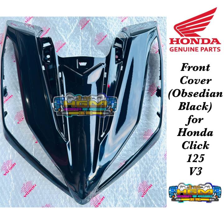 FRONT COVER (OBSEDIAN BLACK) FOR HONDA CLICK 125I V3 | HONDA GENUINE ...